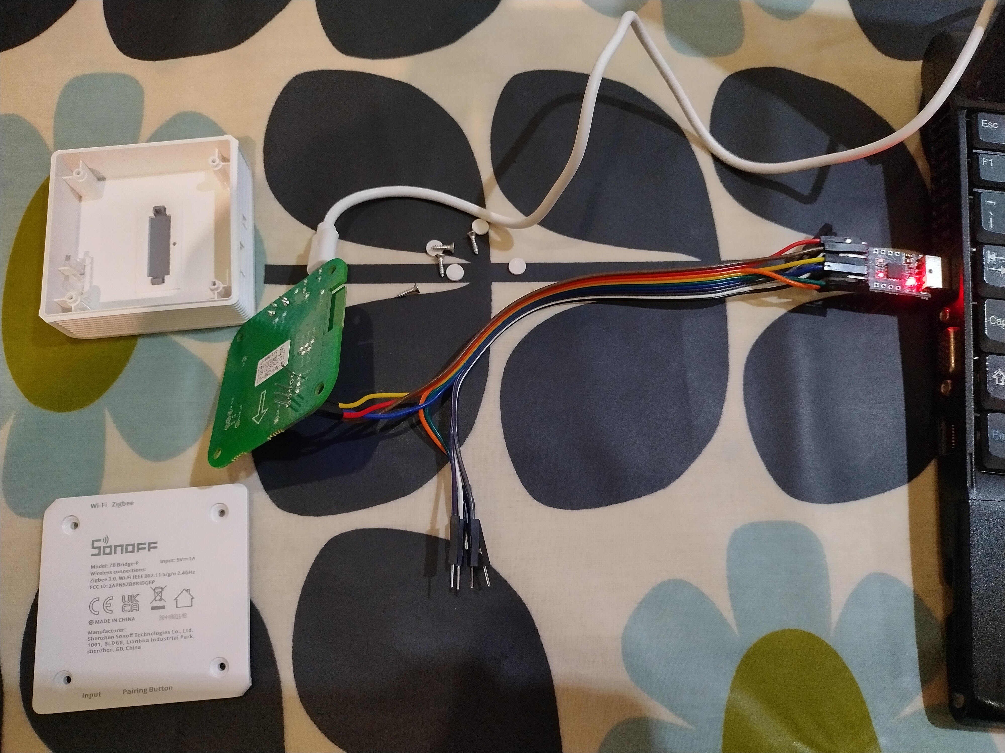 Flashing Tasmota on a Sonoff Zigbee Bridge Pro – Stephen Grier ...